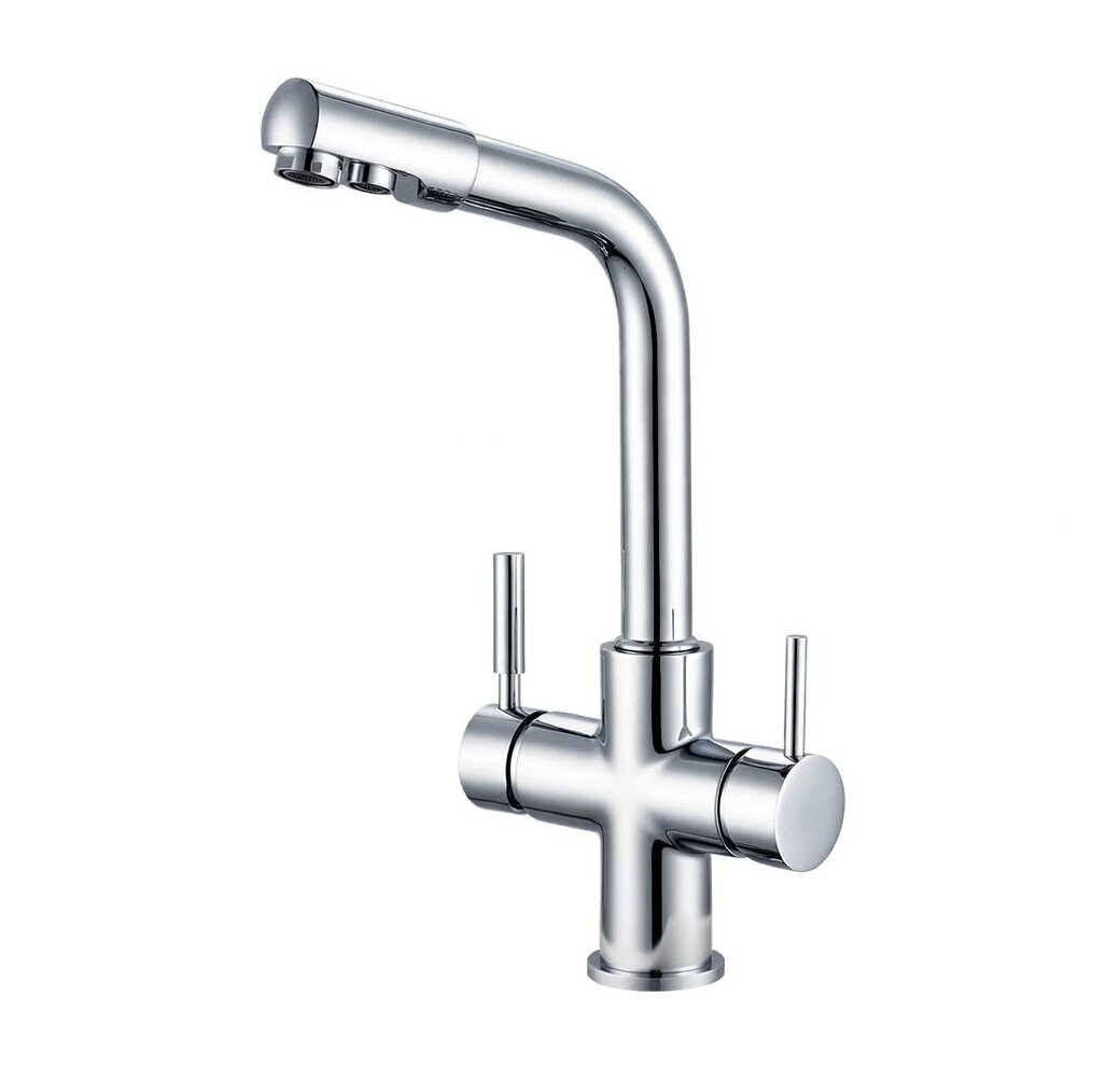 Смеситель RUSH MS9035-31, латунь, рычажное управление, для кухни, с подключением фильтра