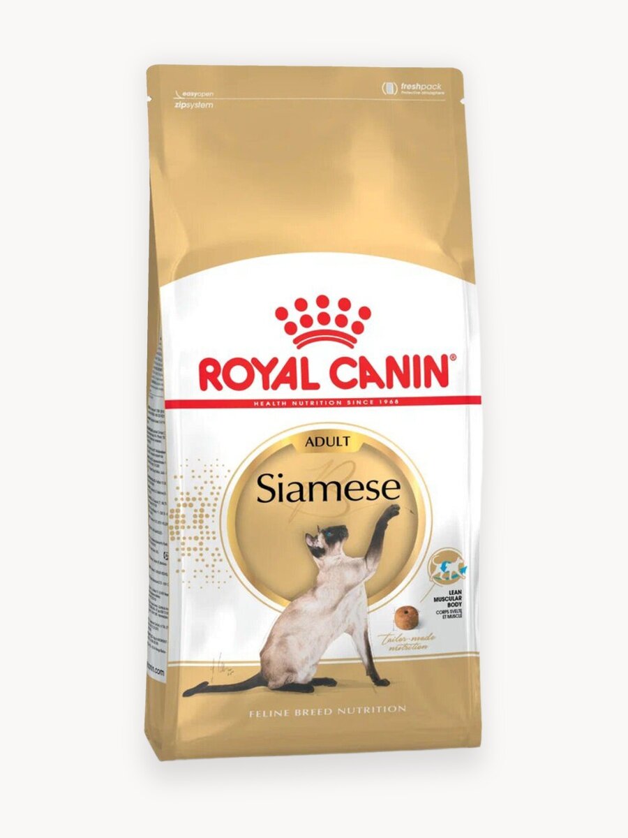 Сухой корм для кошек Royal Canin Adult для сиамской породы, 0,4 кг