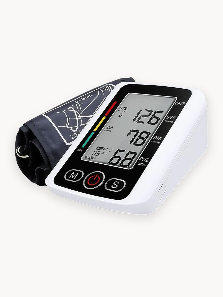 Тонометр-автомат, на руку, с голосовым оповещением, измерение давления и пульса