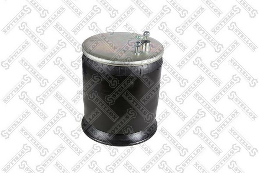 STELLOX 8400237SX пневмоподушка со стаканом !1шт. M16 2шп. M12, низ2отв. M12 поршень пластик\RVI, VOLVO