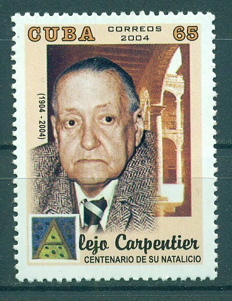 Почтовые марки Куба 2004г. "100-летие со дня рождения Алехо Карпентьера" Известные личности, Персоналии MNH
