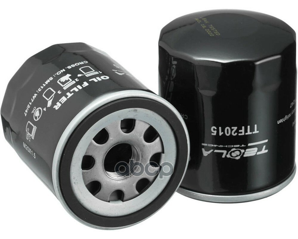 TESLA TTF2015 Фильтр масляный Renault all models 76-02