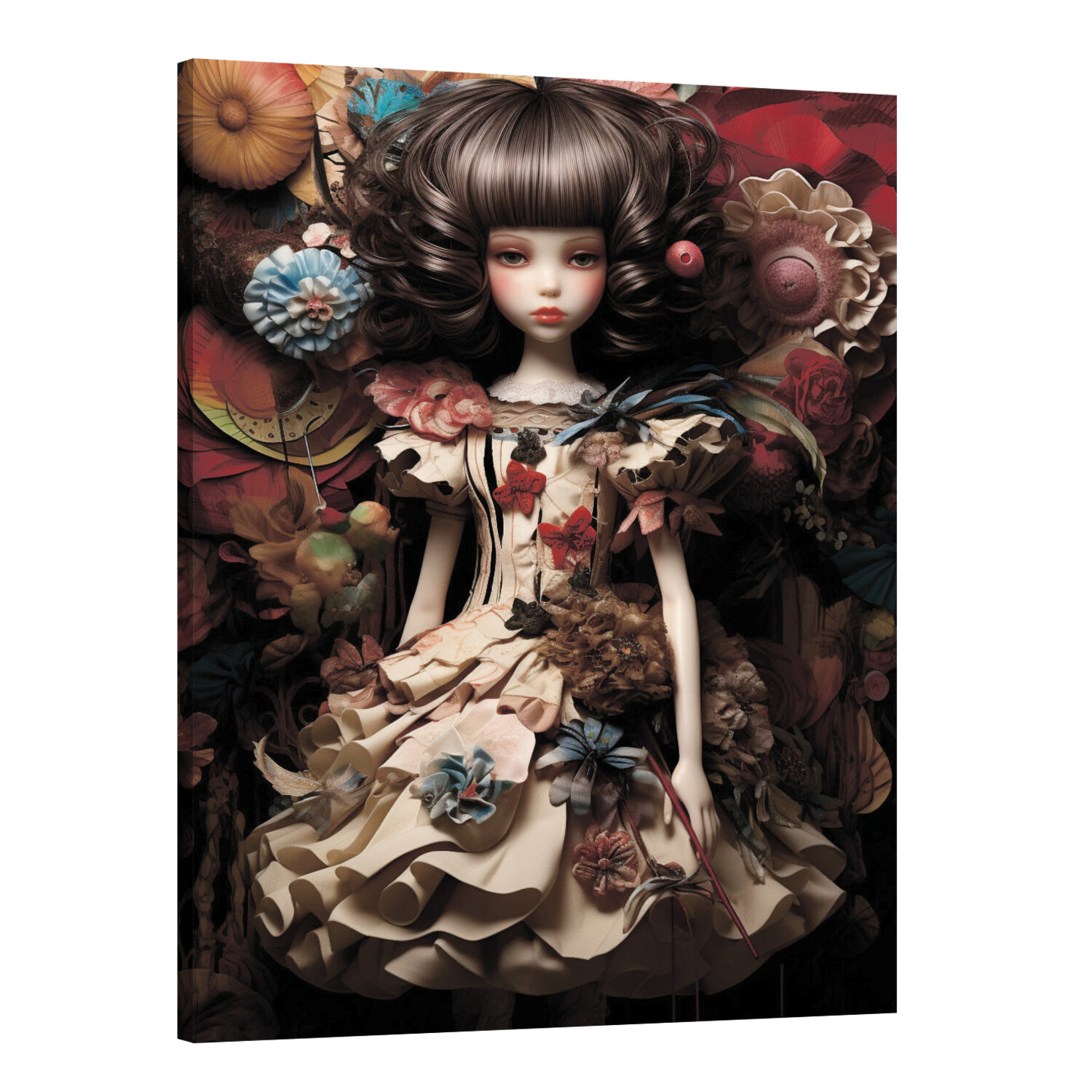 Интерьерная картина 50х70 "Магическая кукла"