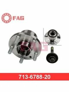 Ступица в сборе передняя FORD S-MAX, GALAXY 06- 713678820 (FAG 713678820)