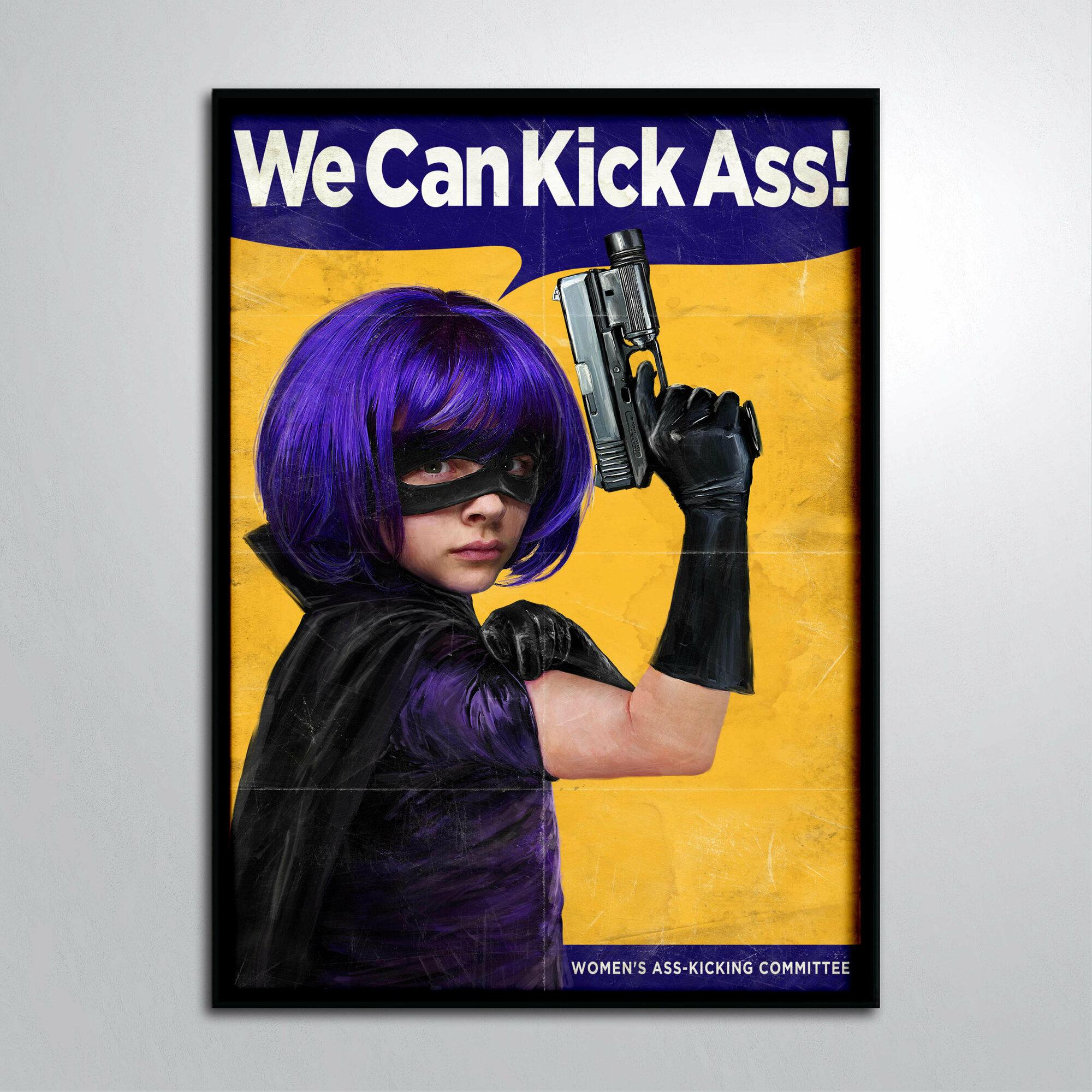 Постер без рамы/Пипец Хлоя Грейс Морец Убивашка Kick-Ass
