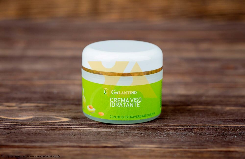 Крем для лица увлажнящий с оливковым маслом Экстра Верджин, GALANTINO, 0,05 л