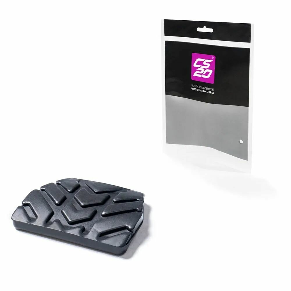 Накладка педали тормоза для ВАЗ 2190 Лада Гранта, Калина, LADA Granta, Kalina (АКПП), резиновая, серии Original+ арт 14716