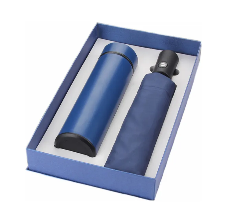 Подарочный набор "MyPads" M154-968, термокружка, измерение температуры, с зонтиком