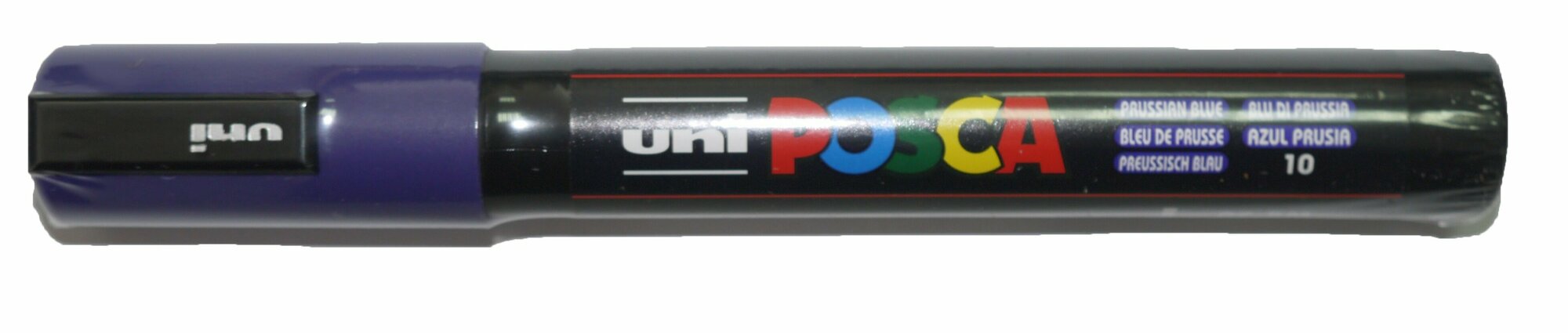 Маркер POSCA PC-5M, берлинская лазурь, 1.8 - 2.5 мм, пулевидный наконечник, номер цвета 10