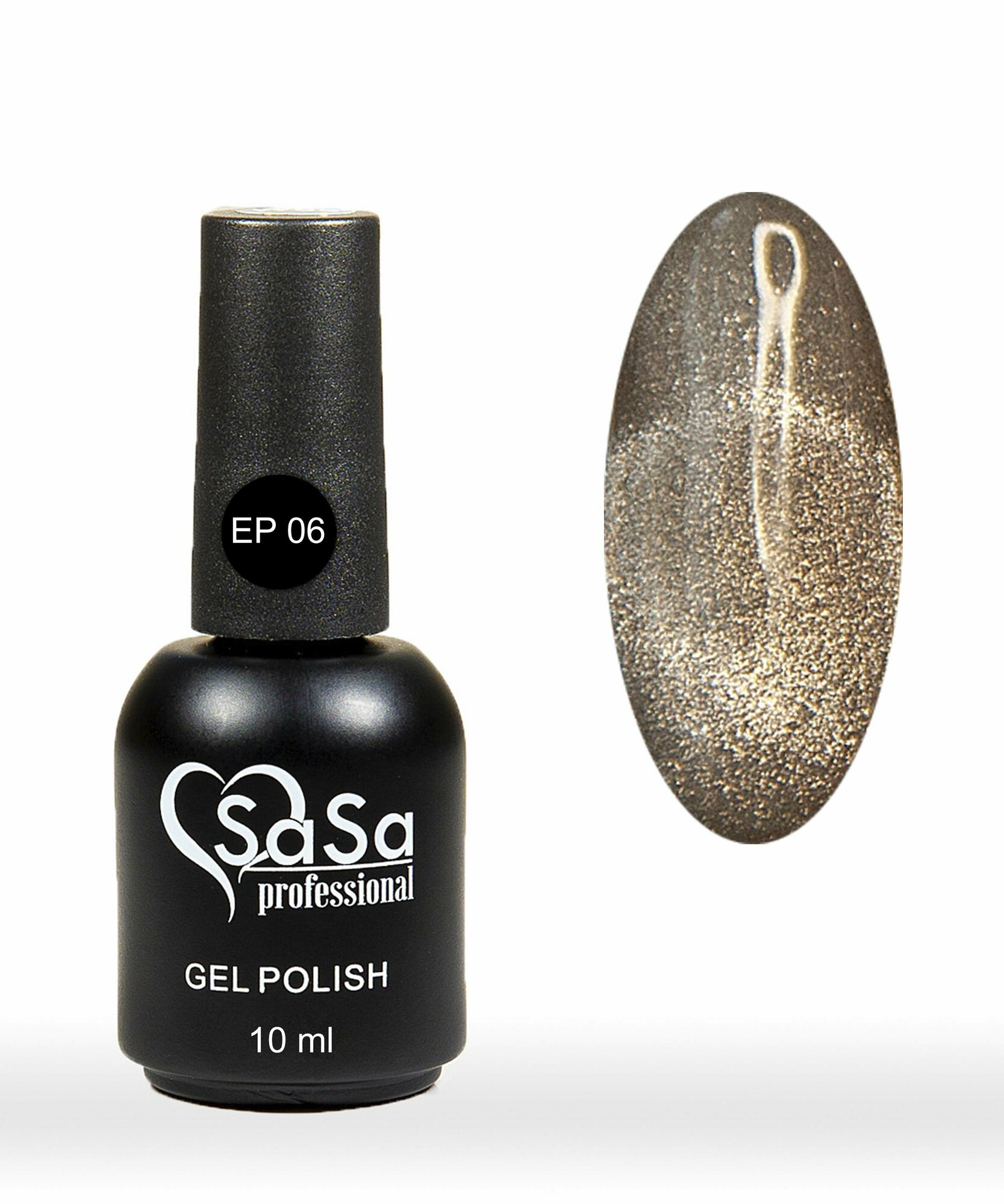 SaSa Гель-лак Enigma Platinum EP06, 10 ml