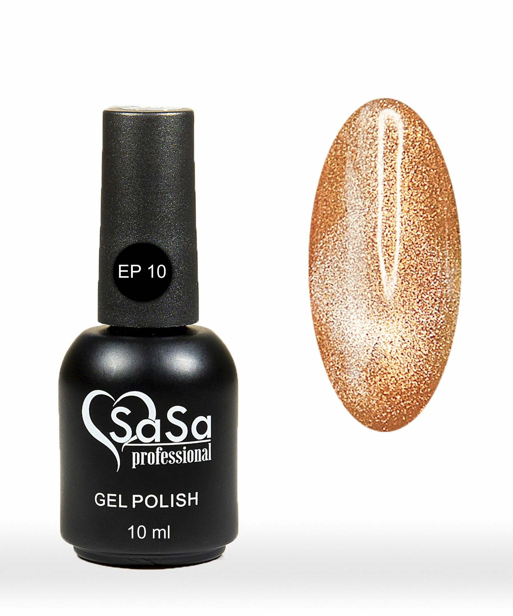 SaSa Гель-лак Enigma Platinum EP10, 10 ml