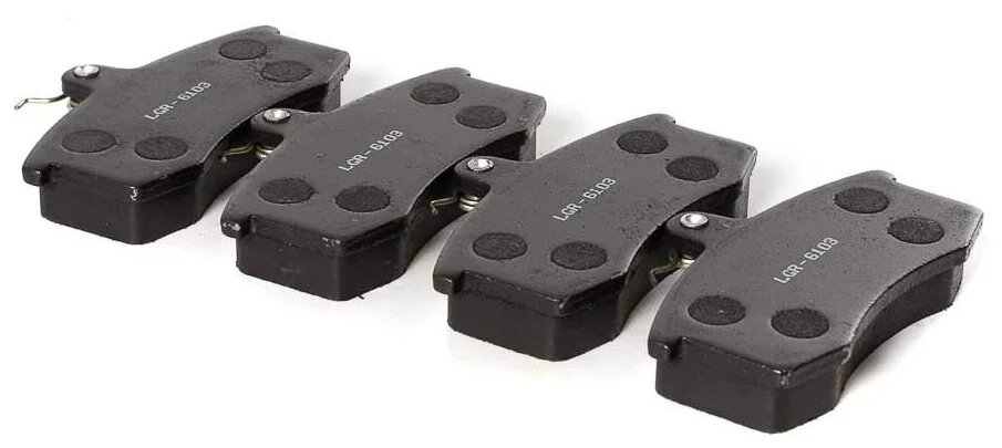 Колодки тормозные ВАЗ 2108 передние (4 шт.) (LGR)