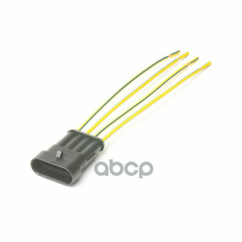 Колодка штыревая 4-х контактная с проводами SLON Slon арт. SLRK-366