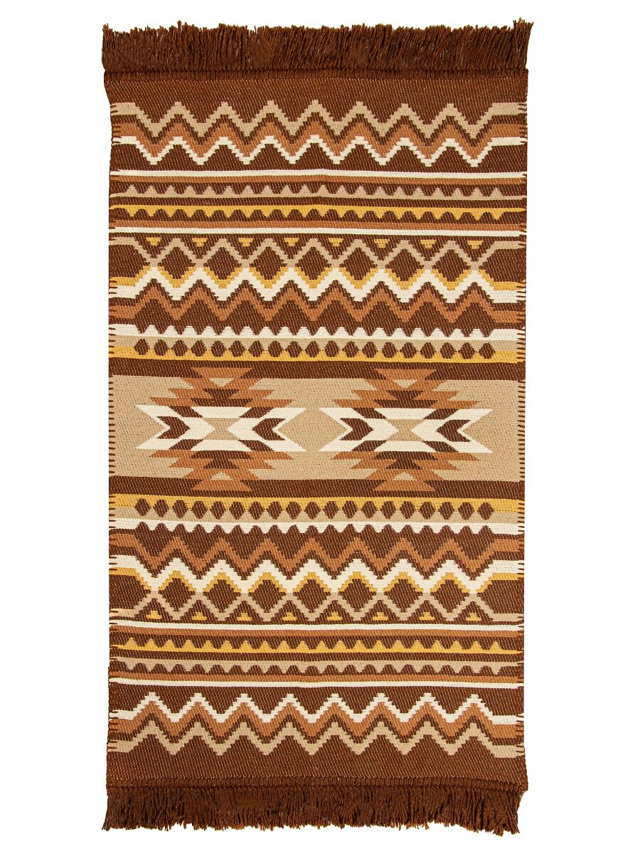 Безворсовый тканный ковёр Килим 1914D 100х200