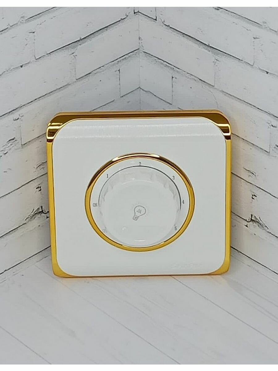 Выключатель поворотный с регулировкой яркости диммером 224