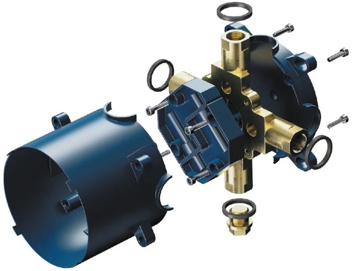 Универсальная встроенная часть Am.Pm MultiDock F100100