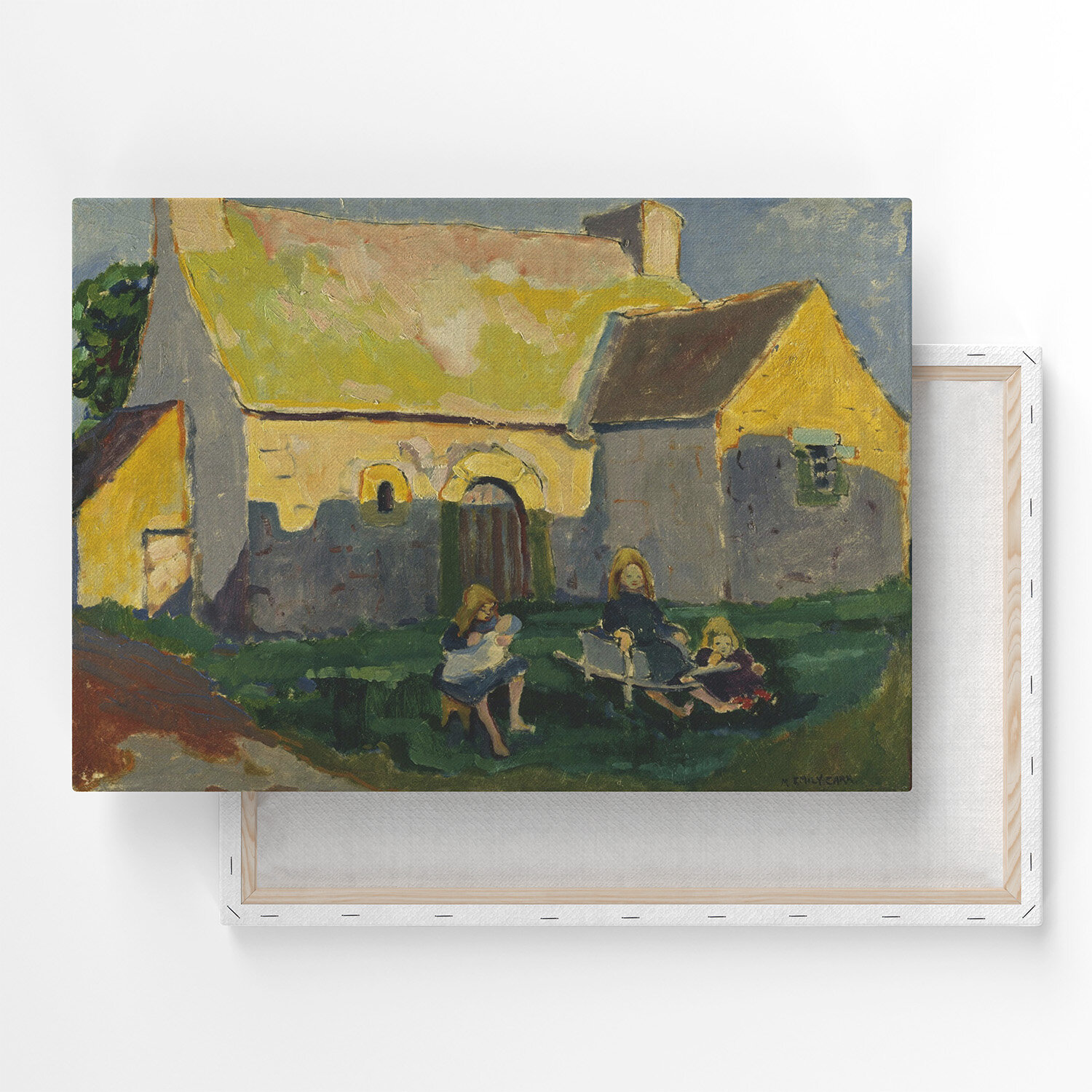 Картина на холсте, репродукция / Эмили Карр - Brittany, France / Размер 30 x 40 см