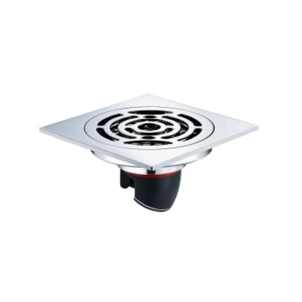 Трап для душа сливной 100х100 мм, хром Orange OT01-001cr