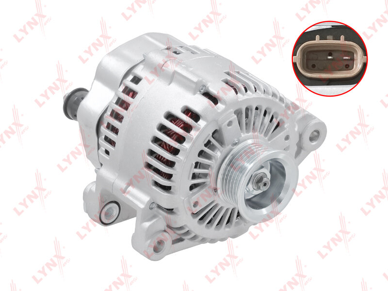 Генератор для HYUNDAI SANTA FE, ix55, TUCSON / KIA CEED, SORENTO, CERATO / LYNXauto EA-1344
