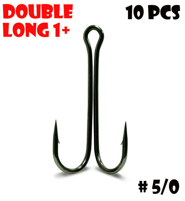 Двойник Vido-Craft VD-084 BN Черный никель (Double Long 1+) #5/0
