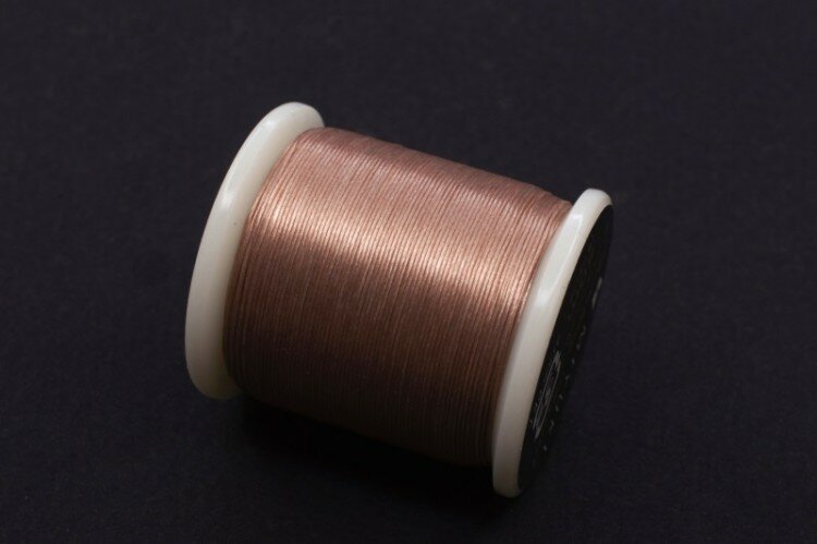 Нить для бисера Miyuki Beading Thread, длина 50 м, цвет 04 румянец, нейлон, 1030-256, 1шт