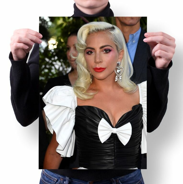 Плакат Леди Гага, Lady Gaga №8, А4