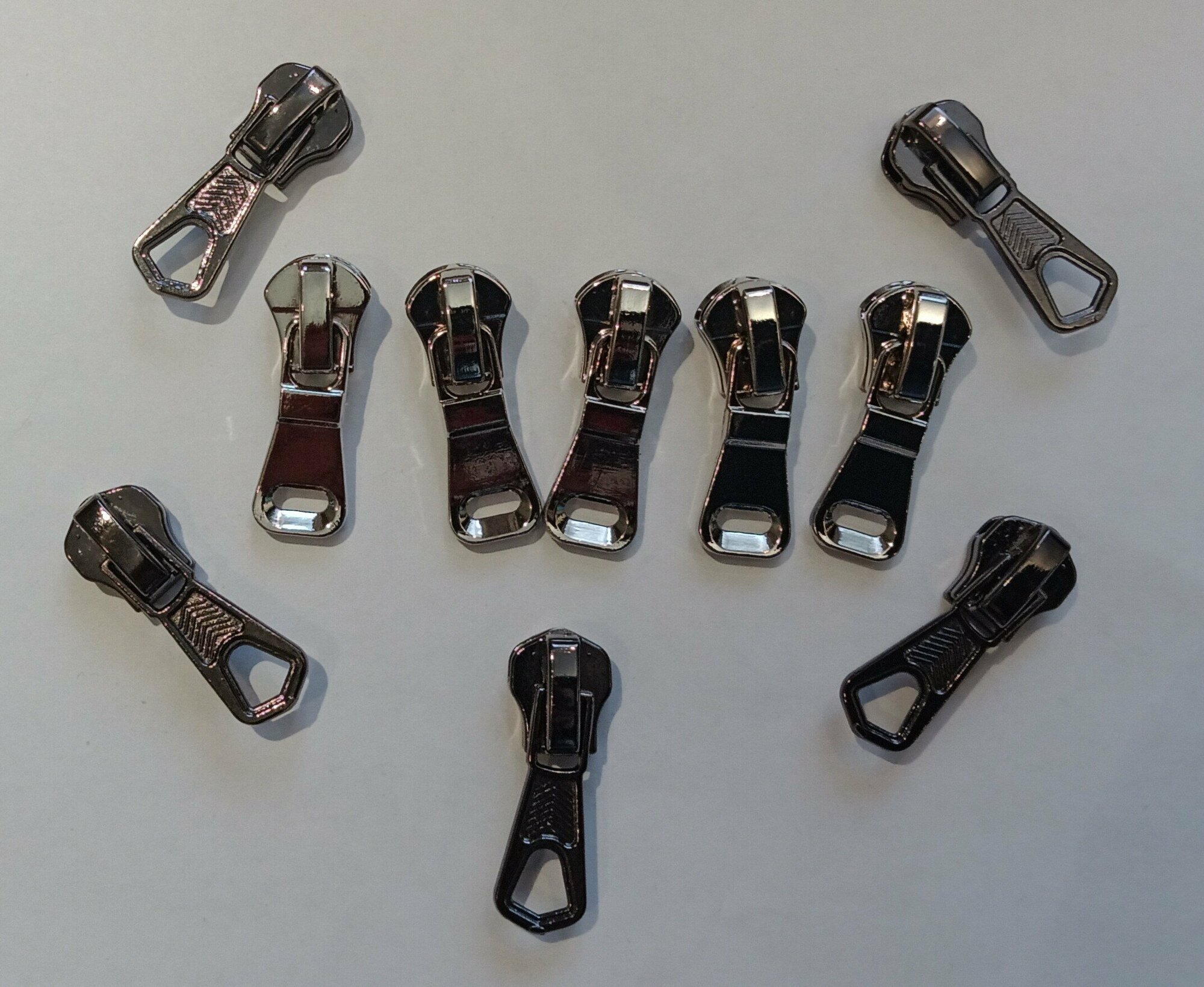 Бегунок / Замок-автомат для молнии, №8, 10 шт