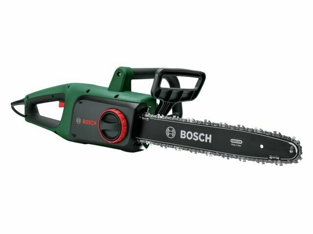 Электропила Bosch Universal Chain 16", 3/8", 1.1 мм, цепная, 1800 Вт - арт. 06008B8402, зеленый