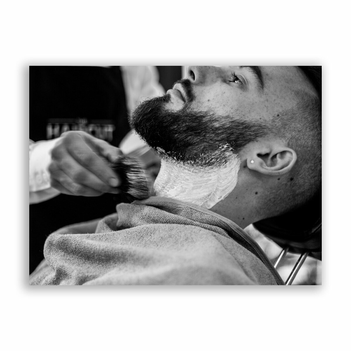 Постер, плакат на бумаге / Для Барбершопа / Размер 30 x 40 см