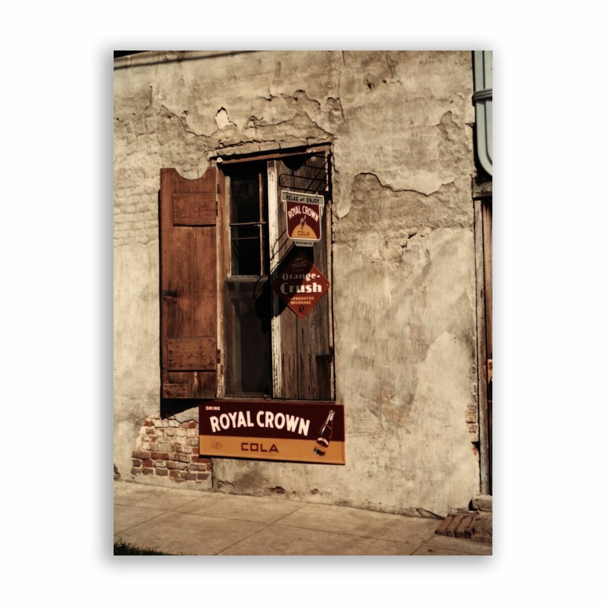 Постер, плакат на бумаге / Американские ретро города / Размер 30 x 40 см