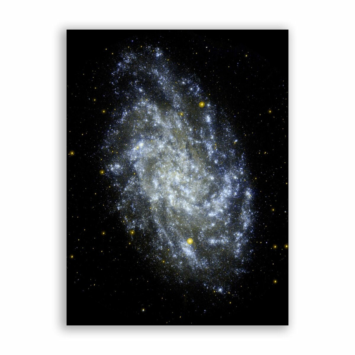 Постер, плакат на бумаге / Galaxy / Галактика / Размер 30 x 40 см