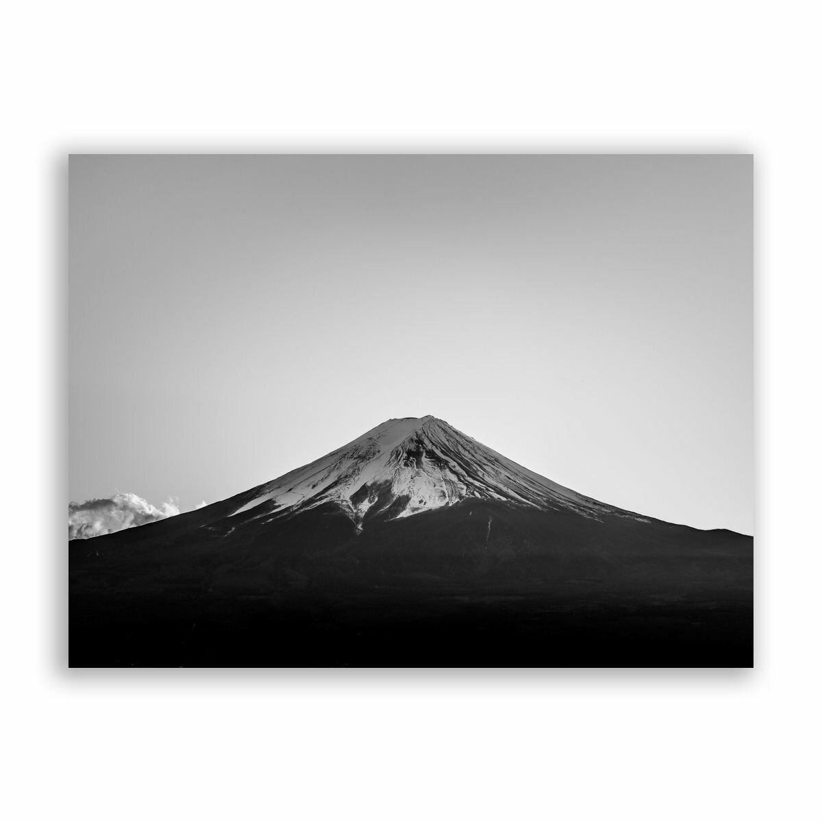 Постер, плакат на бумаге / Природа Японии - Горы / Размер 80 x 106 см