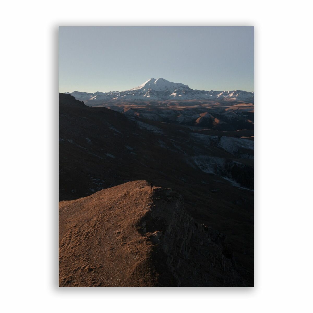 Постер, плакат на бумаге / Эльбрус / Размер 30 x 40 см