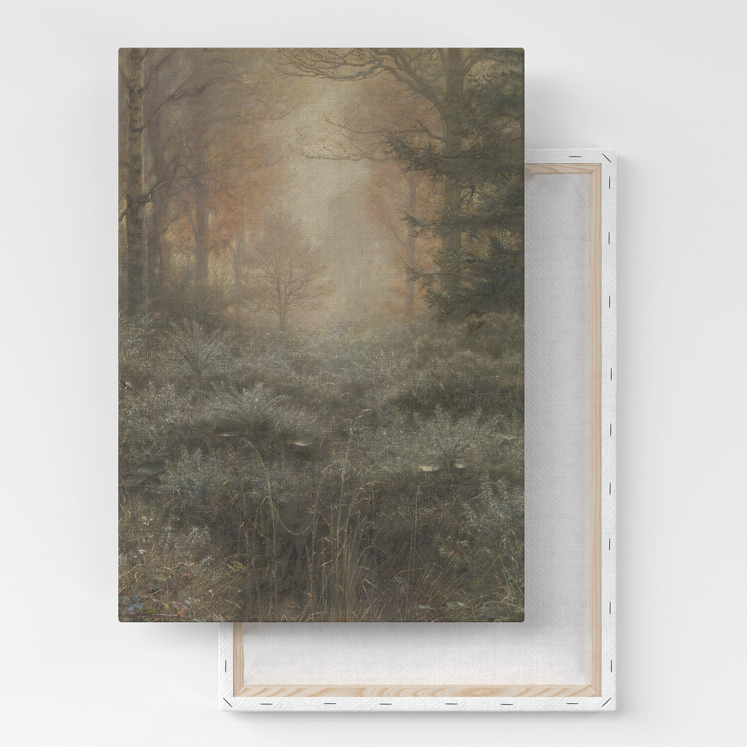 Картина на холсте, репродукция / Джон Эверетт Милле - Dew-Drenched Furze / Размер 80 x 106 см