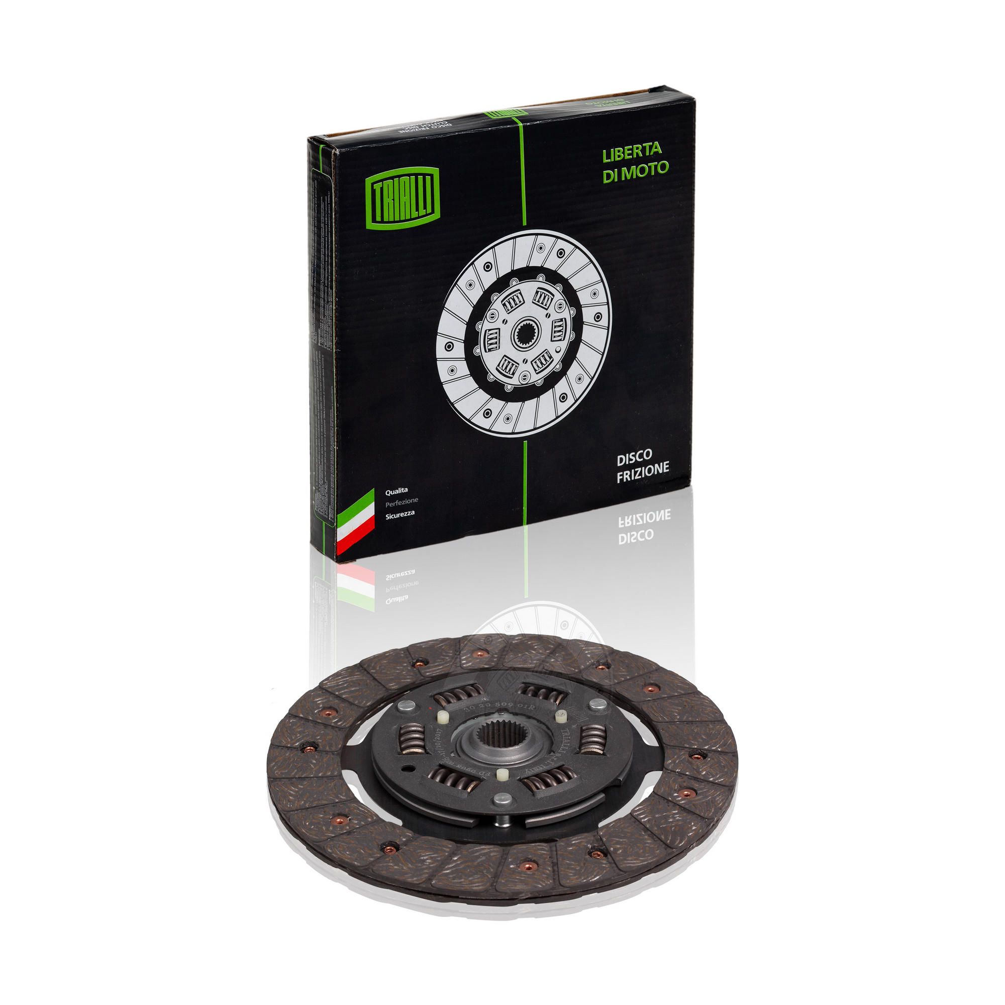 TRIALLI FD 0908 (302050901R / 7701474519 / 7701476000) диск сцепления\ Lada (Лада) largus 1.6i 16v 12, Renault (Рено) logan / duster