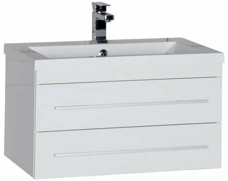 Тумба белый 74 см Aquanet Нота 00171487