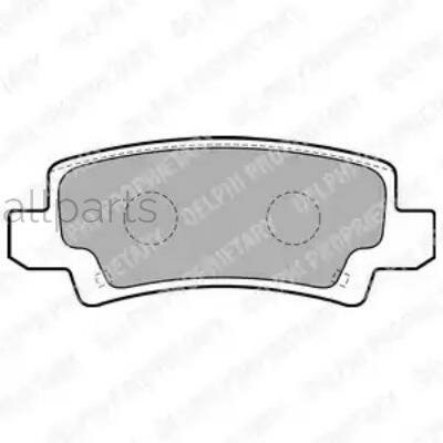 DELPHI LP1864 Колодки торм. зад.