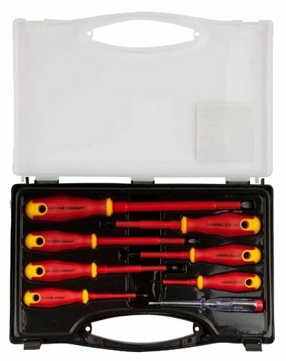 Отвертка с набором бит Stayer Electro 25145-H8_z01, 8 предметов