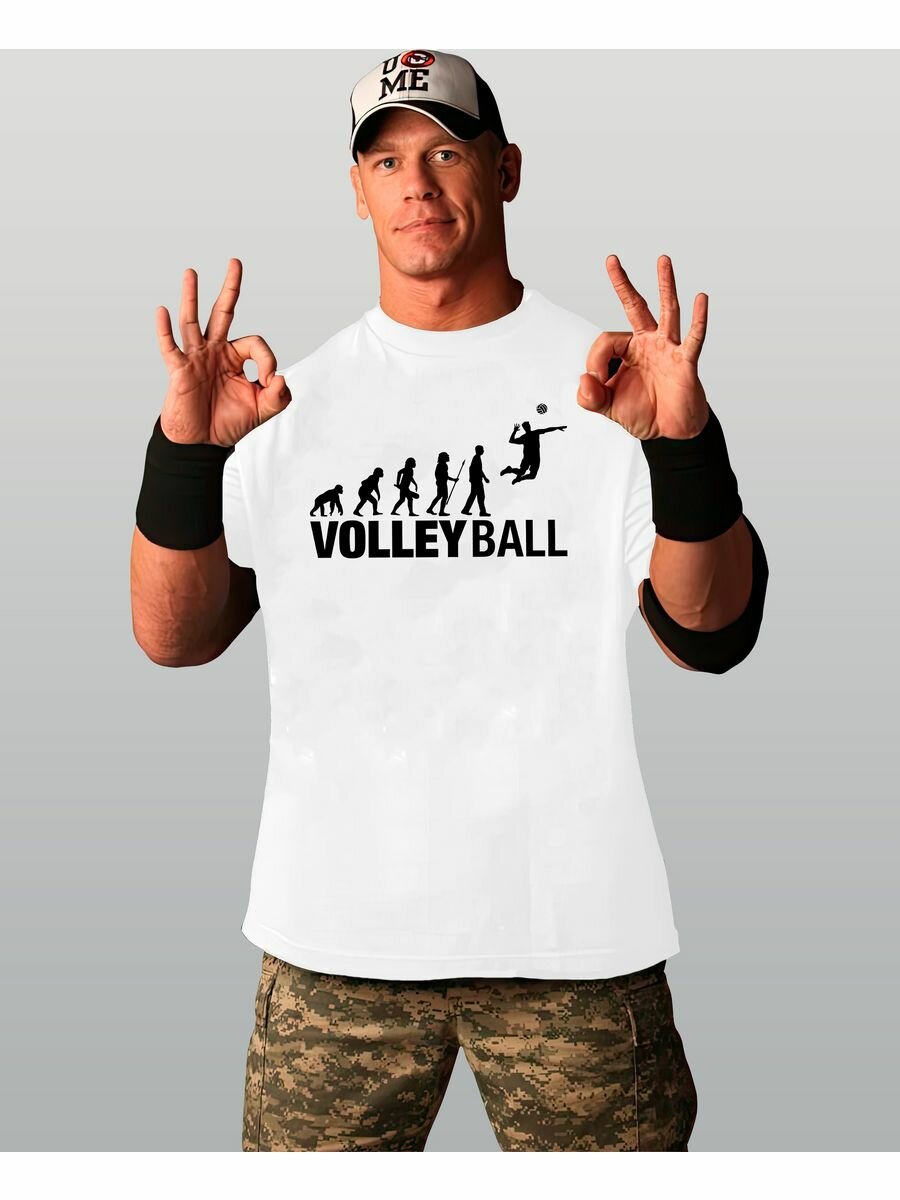 Футболка volleyball волейбол эволюция