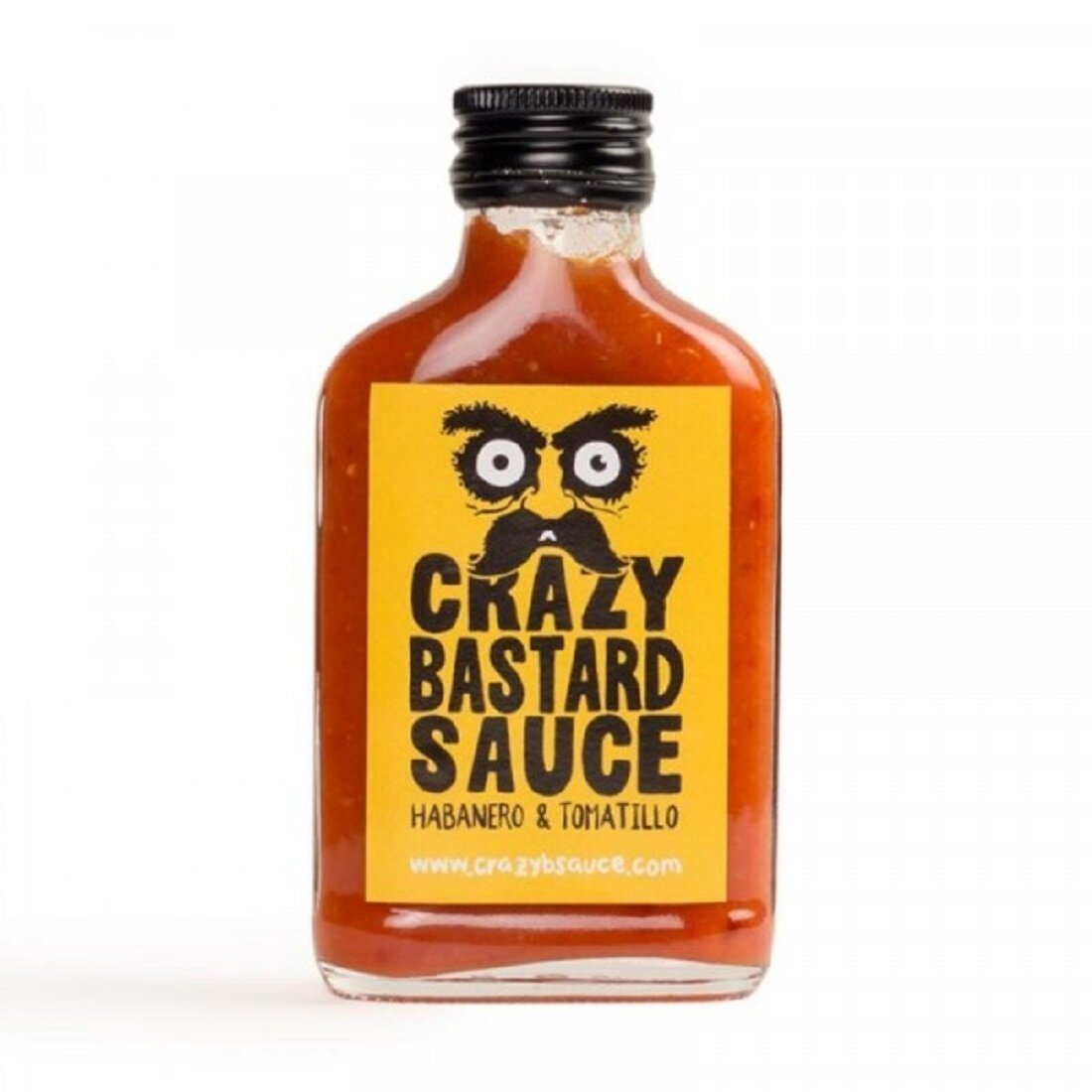 Соус чили Crazy Bastard (Крейзи Бастард) Хабанеро с физалисом, 100 мл, стекло