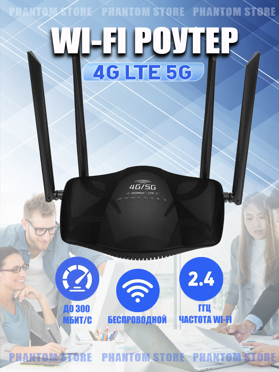 Wi-Fi роутер беспроводной 4G/5G R106