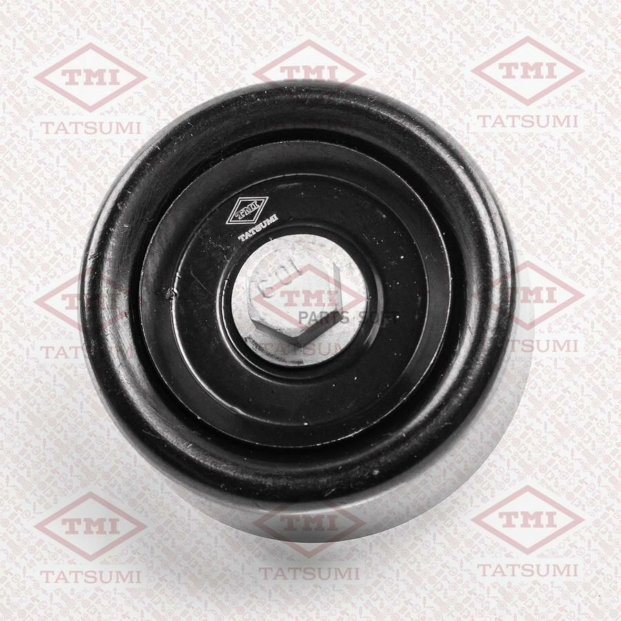 TFD1054 TATSUMI Ролик обводной поликлинового ремня HYUNDAI ix35/Santa Fe/Sonata/Grandeur 05->KIA Sportage/Carens/Cerato/Spectra/Magentis/Optima/Sorento 05->