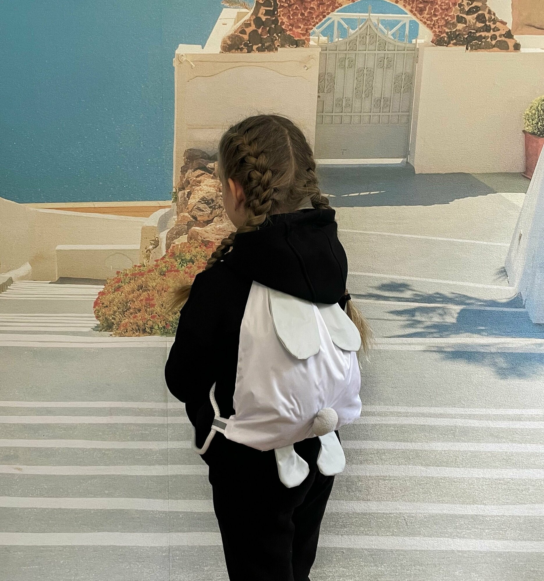 Детский мешок - рюкзак для сменной обуви, для игрушек