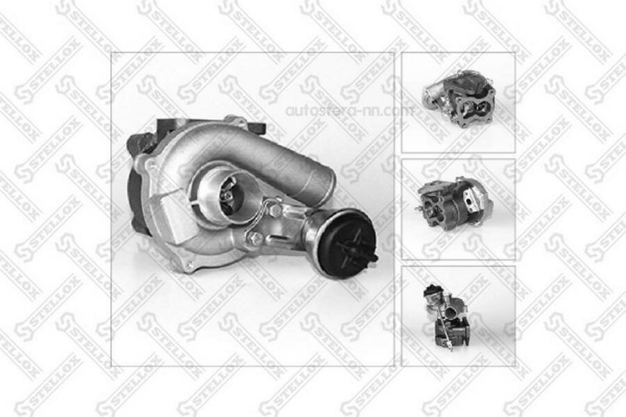STELLOX 1080324SX турбокомпрессор!\ Renault Clio/Kangoo 1.5dCi 05>, Nissan Kubistar/Micra 03>
