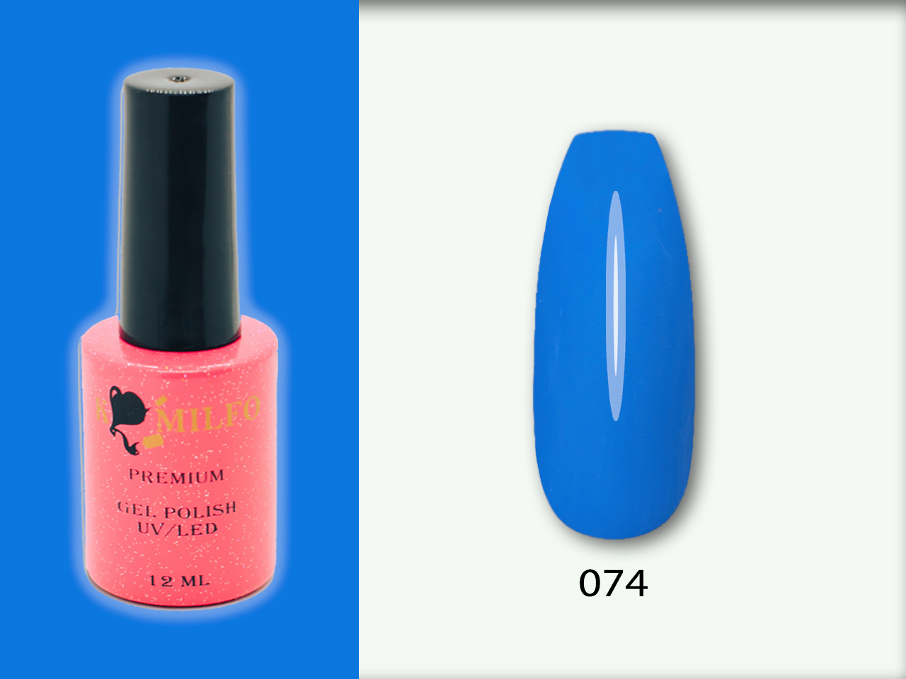 074 KOMILFO гель лак 12 мл.