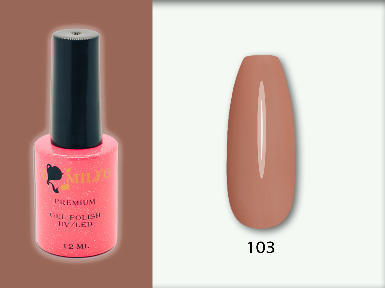 103 KOMILFO гель лак 12 мл.