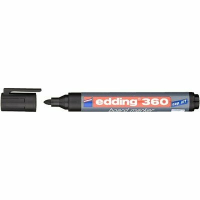 Маркер для доски Edding 360/001, 1,5-3мм, черный 3
