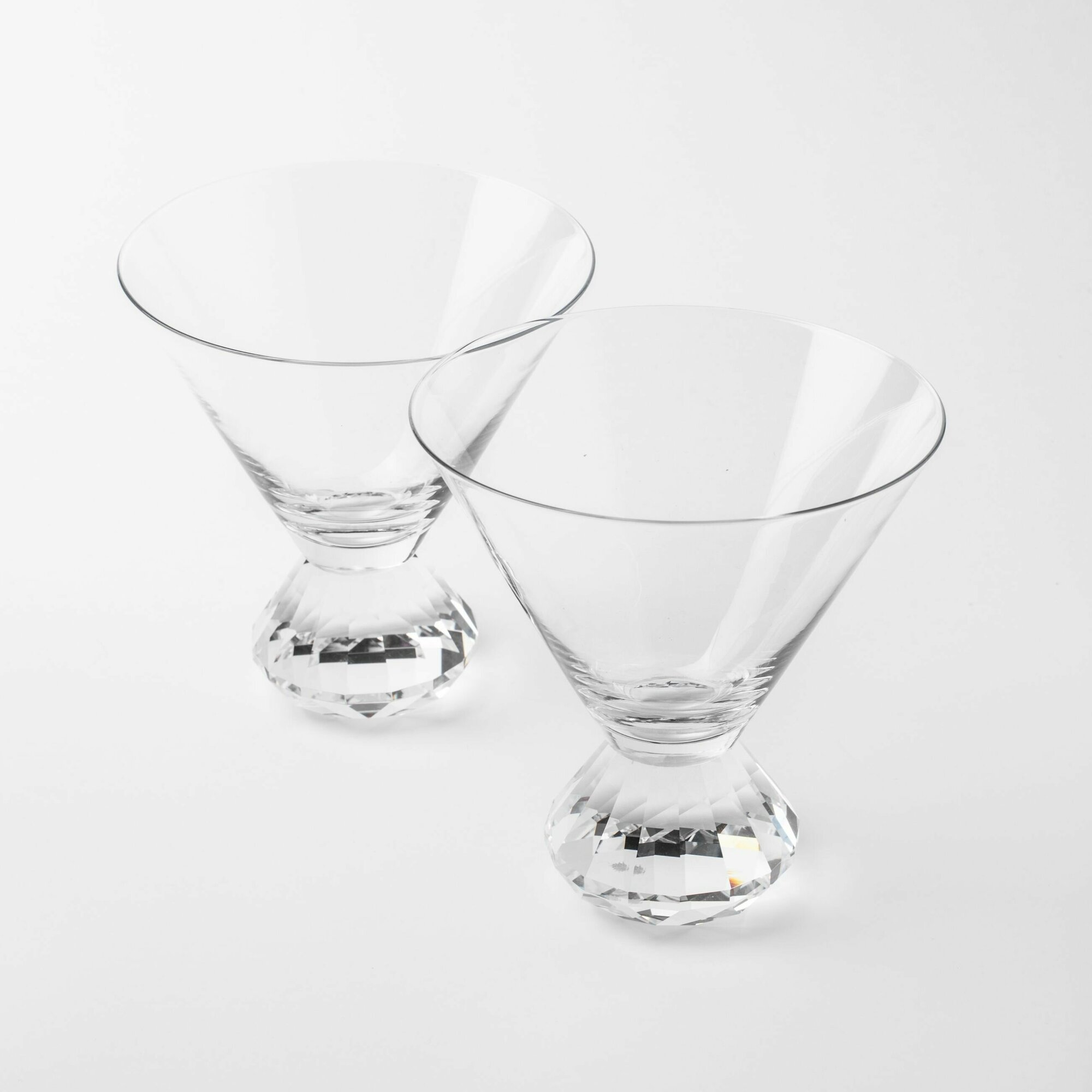 Бокал для мартини, 310 мл, 2 шт, стекло, Бриллиант, Diamond, Kuchenland