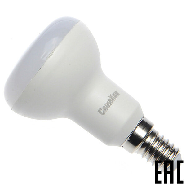 Лампа 6Вт LED6W-R50/830/Е14 220В 3000К светодиодная R50 тёплый белыйсвет (Camelion) (4 шт. в комплекте)