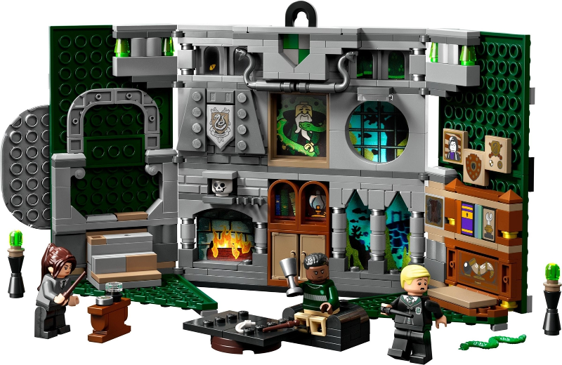 Конструктор LEGO Harry Potter 76410 Знамя факультета Слизерин Slytherin House Banner, 349 дет.